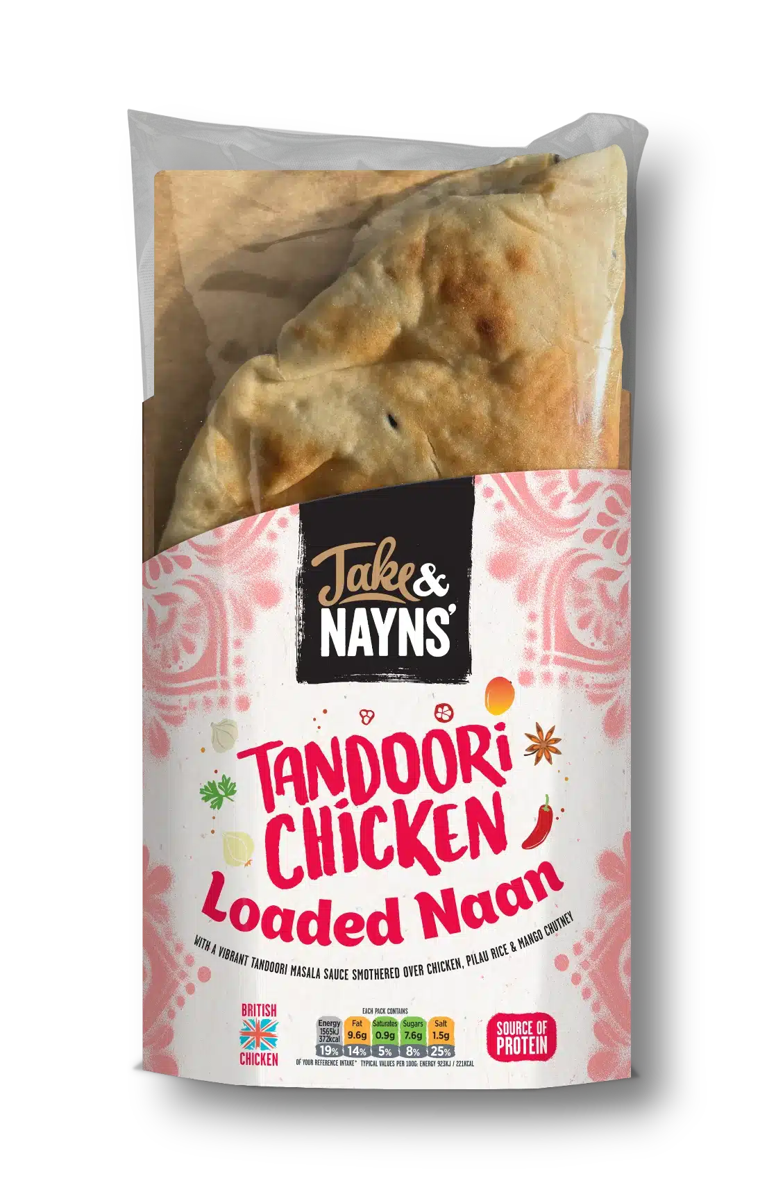 Tandoori Chicken Loaded Naan - Jake & Nayns